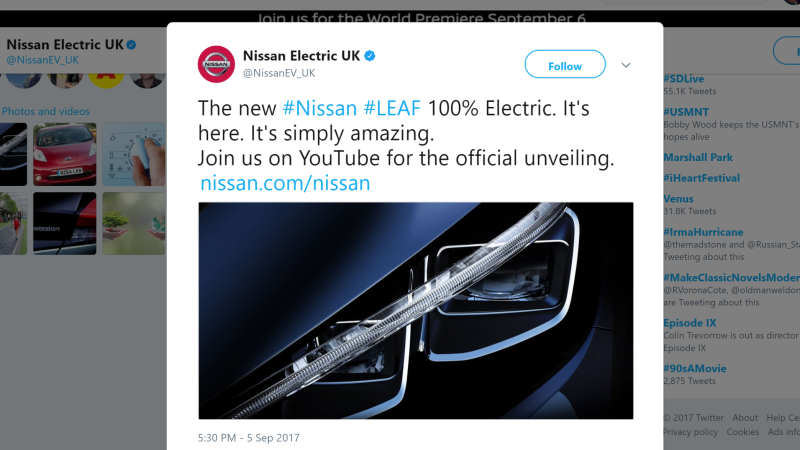 Nissan, Twitter Hesabından Yanlışlıkla Nissan Karşıtı Sitenin Linkini ...